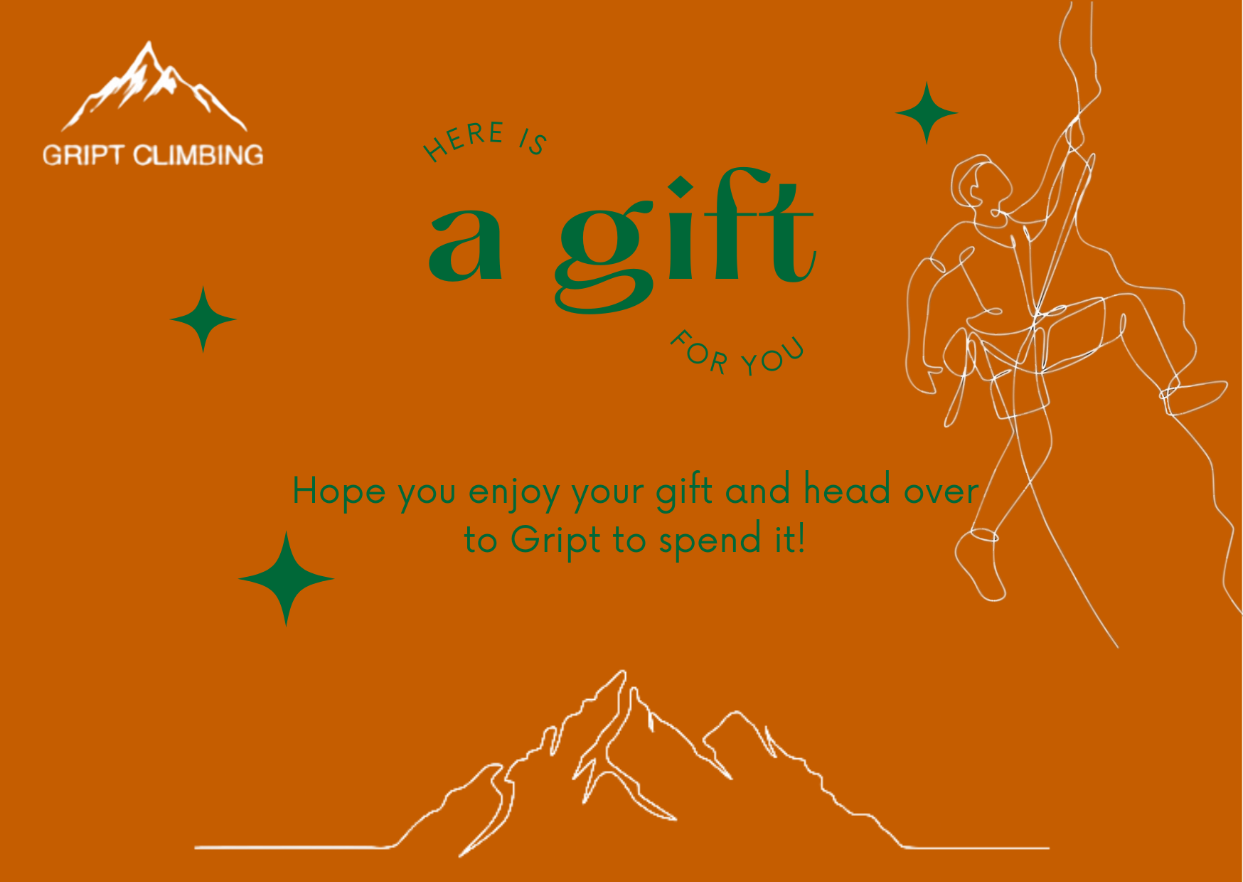 Gript Climbing | Digital Gift Card